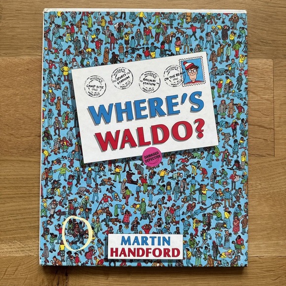 Vintage | Accents | Wheres Waldo Martin Handford St Us Edition 1987 ...